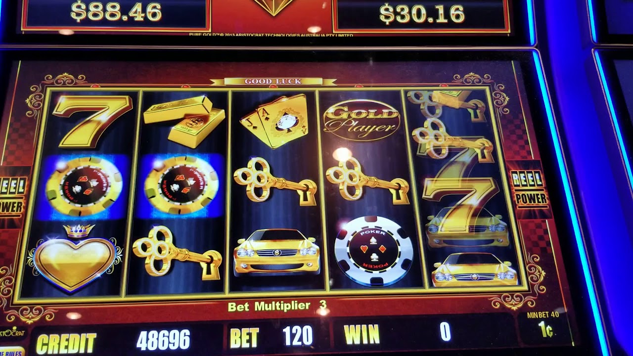 Pure Gold Aristocrat Slot – Video slot with 243 pay lines